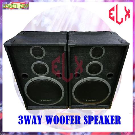 WAY WOOFER SPEAKER ASSEMBLED Set Shopee Philippines