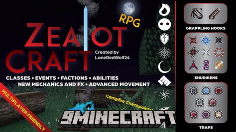 Zealotcraft Rpg Data Pack 1 19 2 1 18 2 Rpg Smp Expansion For Minecraft Mc Mod Net
