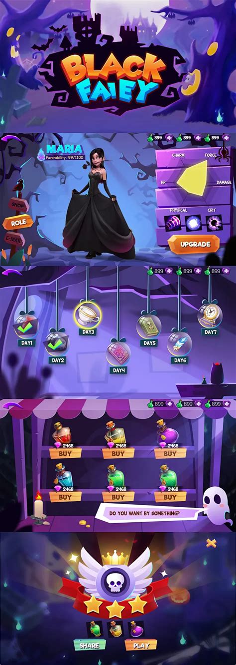 欧美卡通风格练习 原创作品 Gameuinet 游戏uiux学习、交流、分享平台 花瓣网