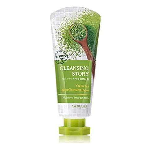 Kwailnara Deep Cleansing Foam With Green Tea Extract Gentle Face Wash