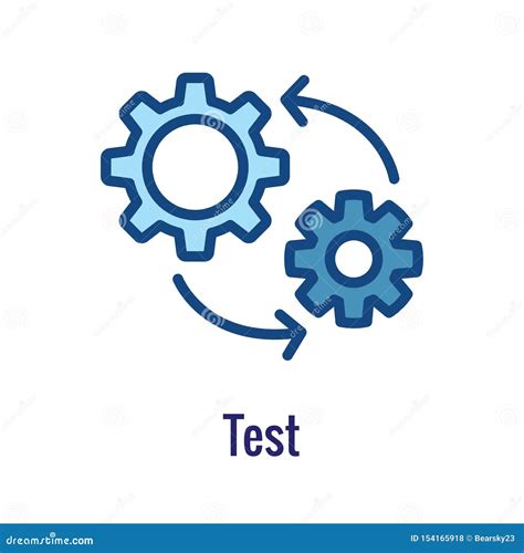DevOps Icon Dev Ops Icon Showing An Aspect Of The Process Stock