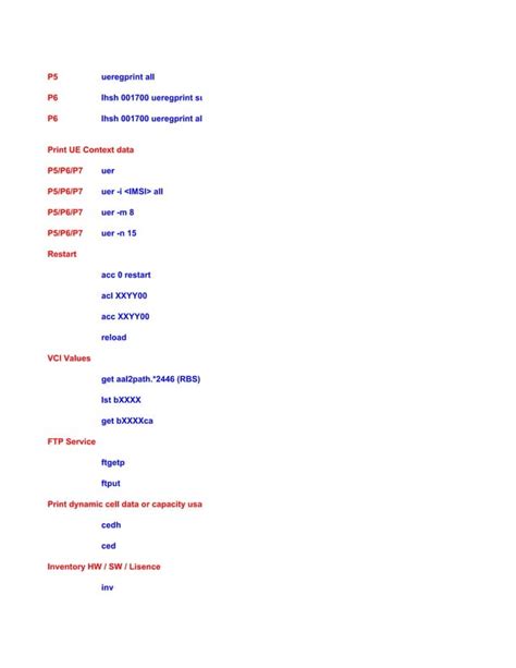 224698998 Moshell Commands Pdf Operating Systems Computer
