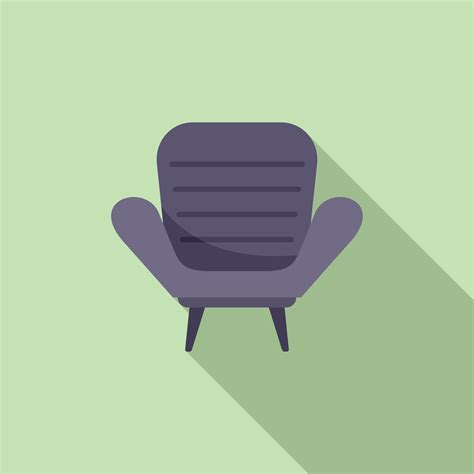 Luxury Chair Icon Flat Vector Interior Room 20661254 Vector Art At Vecteezy