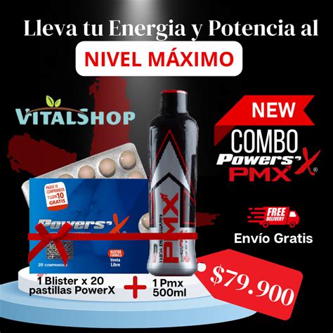 Combo De Potencia Y Energía 𝐍𝐢𝐯𝐞𝐥 𝐌á𝐱𝐢𝐦𝐨 Blister Power Sexbebida Ene