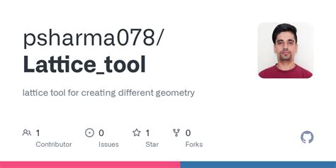 GitHub Psharma Lattice Tool Lattice Tool For Creating Different Geometry
