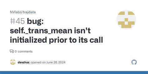 Bug Selftransmean Isnt Initialized Prior To Its Call · Issue 45