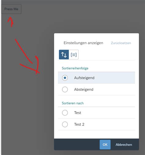 Sapmviewsettingsdialog Binding To I18n Binding In Json Model Does Not Work In Groupitems