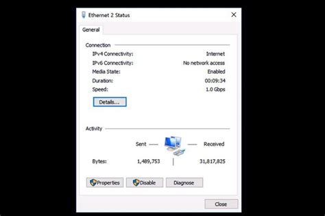 how to fix an ipv6 no network access error
