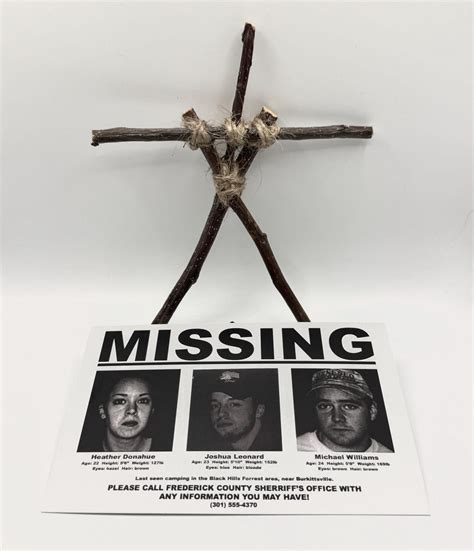Blair Witch Project Stick Figure Prop Replica Etsy