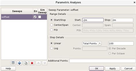 why offset errors how to simulate the dc offset in op amps with cadence mis circuitos