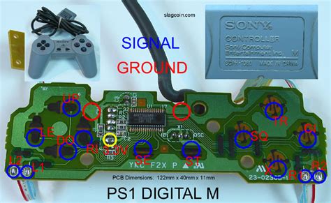 Psx Joystick Circuit Schema Digital