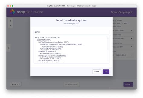 Coordinate Reference Systems Guides Map Tiling Hosting Data Processing Maptiler
