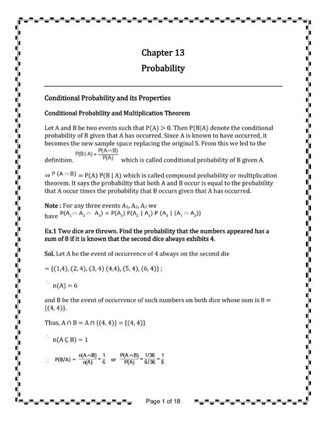 Probabilitty Goood Bsch Mathematics Studocu