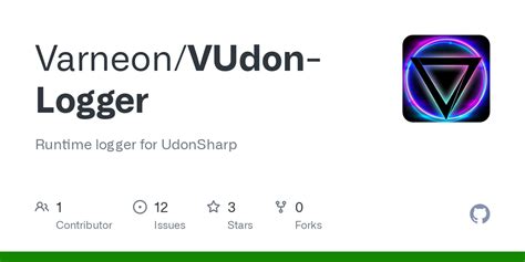 github varneon vudon logger runtime logger for udonsharp