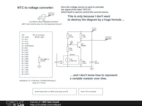 NTC Test Circuit CircuitLab