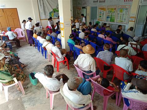 အုတ်ဖိုမြို့တွင် အငြိမ်းစားနိုင်ငံ့ဝန်ထမ်းများအား ကျန်းမာရေးစောင့်ရှောက်မှု ပြုလုပ်ပေး