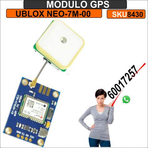 Modulo Gps Ublox Neo 7m 000 Para Arduino
