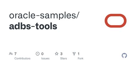 Github Oracle Samplesadbs Tools
