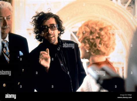 On The Set Tim Burton Mars Attacks 1996 Directed By Tim Burton