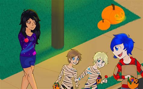 Aphmau Fan Art Halloween