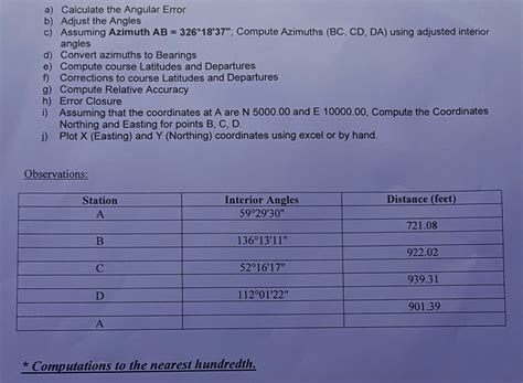 Answered A Calculate The Angular Error B Bartleby