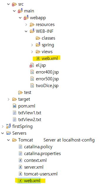 server xml web xml