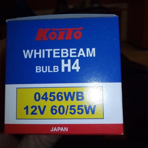 0456WB H4 12V 60/55W (ярко белый) T16 Лампа головного света Koito KOITO ...