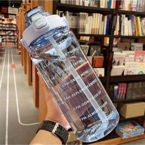 Jual Botol Motivasi Botol Minum Jumbo 2 Liter 2000 Ml Dengan Penanda