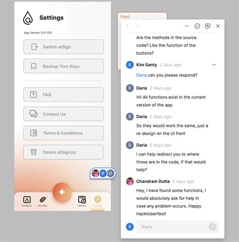 Ui Redesign Mobile Faq S Issue Atsign Foundation Atmosphere Pro Github