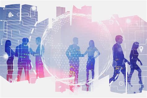 Global Connectivity Concept With Worldwide Communication Network Connection Lines Around Planet