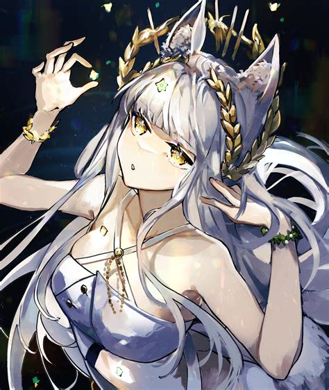 Platinum And Platinum Arknights Drawn By Rei Awosora Danbooru