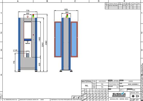 Fixture Assembly Drawing Pdf Industrial Processes Secondary