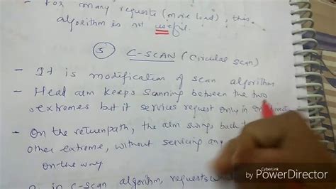 C Scan Disk Scheduling Algorithm Lecture23os Youtube