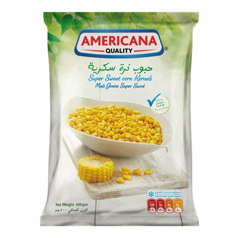 Sweet Corn Kernels Americana Foods
