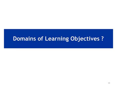 Writing Learning Objectives Pptx