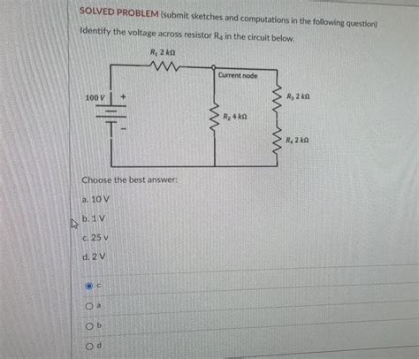 solved solved problem submit sketches and computations in