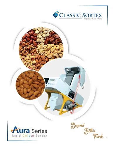 Automatic Tri Chromatic Red Beans Color Sorter Aura Classic 192 220