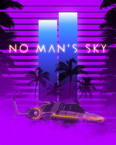 Nms X Outrun Aesthetic [oc] R Nomansskythegame