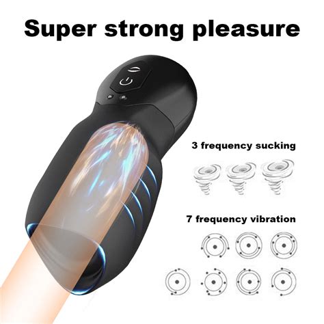 7 Speeds Glans Sucking Vibrators For Men Glans Trainer Sucking Vibrati