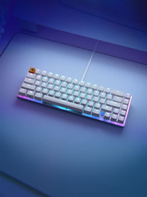 Bàn Phím Cơ Glorious Gmmk2 65 Pre Built White Chính Hãng Trả Góp 0