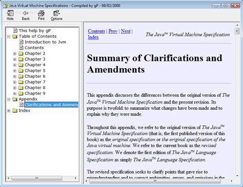 Java Virtual Machine Specifications 20 Download Screenshots