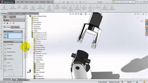 SolidWorks Assembly Tutorial 121 Width Mate YouTube