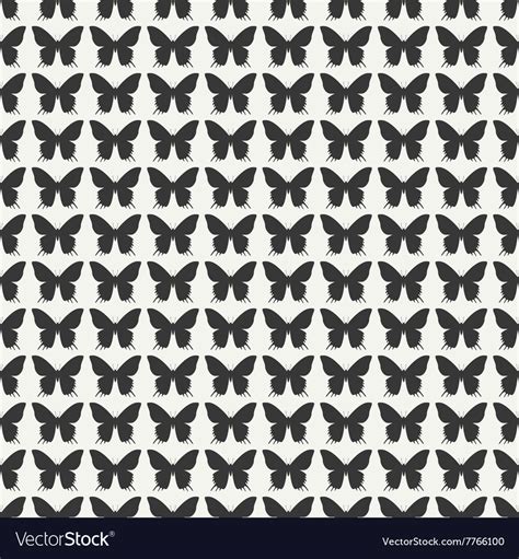 Monochrome Abstract Seamless Pattern Royalty Free Vector