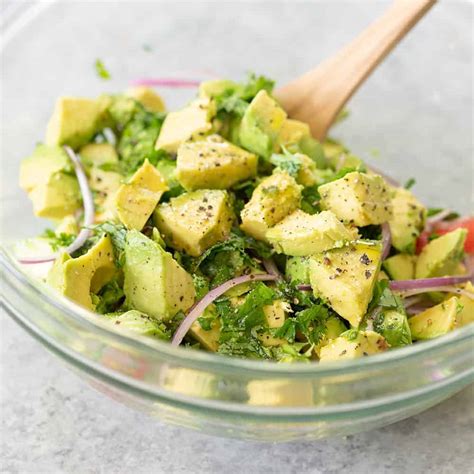 Mexican Avocado Salad Delish Knowledge