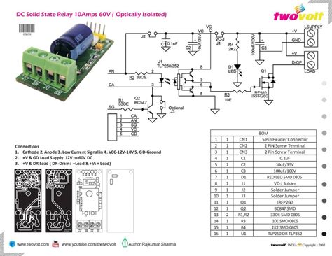 DC Solid State Relay Electronics Lab Com