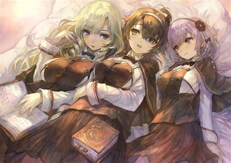 Alushe Anatolia Louenhide Ariarhod And Liliana Sailfin Yoru No Nai