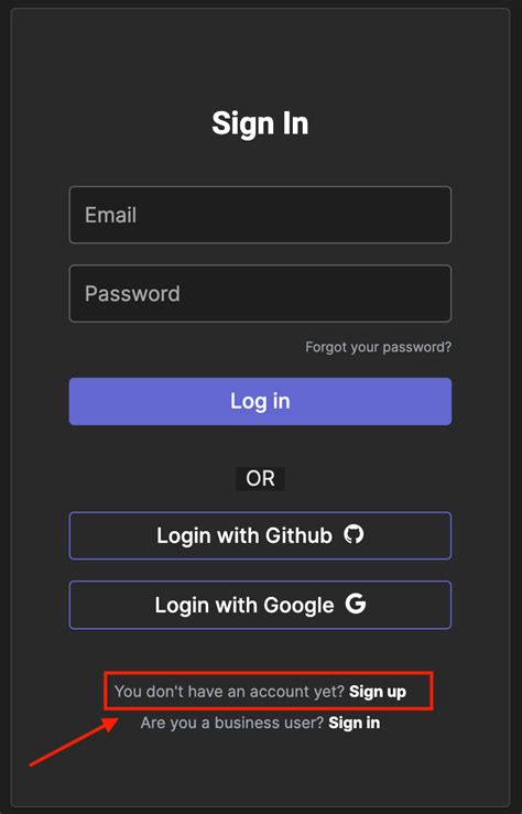 Registration The Dojocode Docs