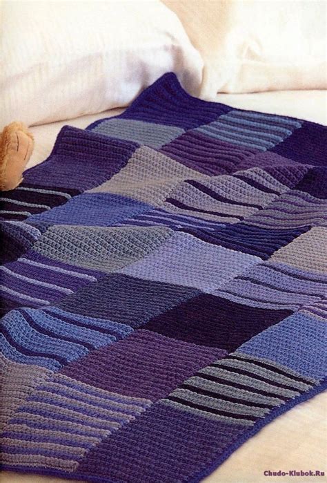 Плед схемы вязания пледов Крючком и спицами Все о вязании