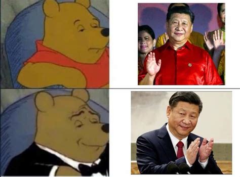 Xi Jinping The Pooh Tuxedo Winnie The Pooh Know Your Meme