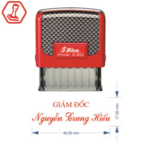 Shiny S 853 Con Dấu Phổ Biến Nhất Hiện Nay Chất Lượng Cao